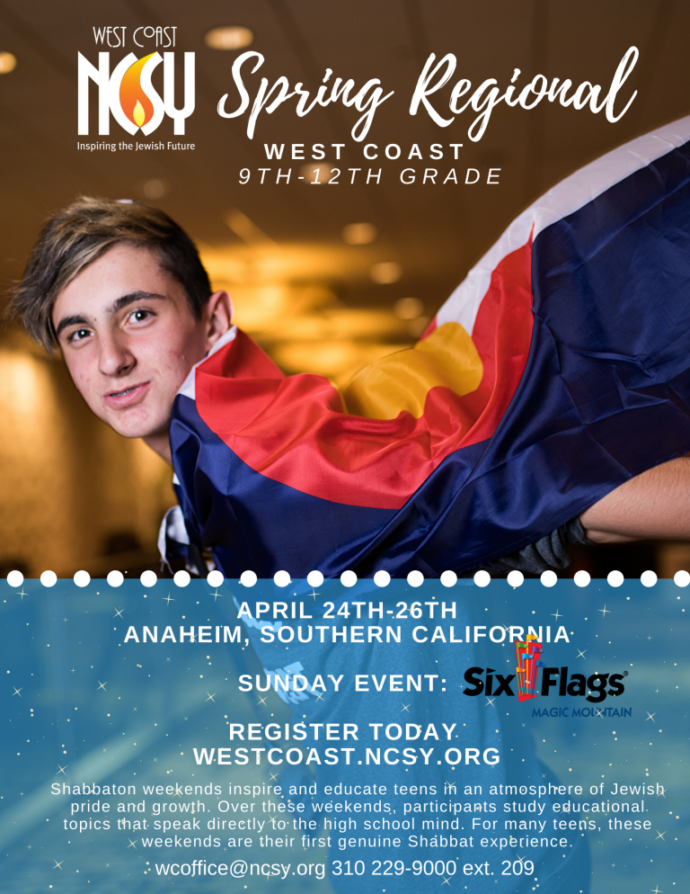 Spring Regional 2020 - West Coast NCSY